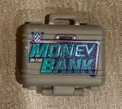 WWE Mattel Elite Gold Money In The Bank Briefcase S WWF WCW ECW NXT AEW ...