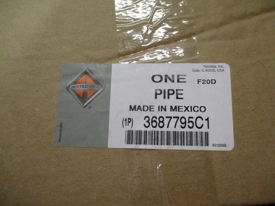 3687795C1 INTERNATIONAL CHROME EXHAUST PIPE GENUINE INTERNATIONAL ...