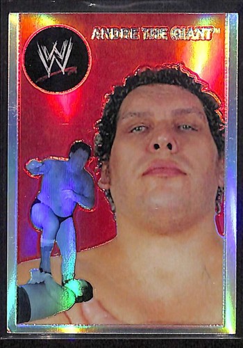 2007 Topps Heritage II Chrome WWE Refractors #89 Andre the Giant EX+ L ...