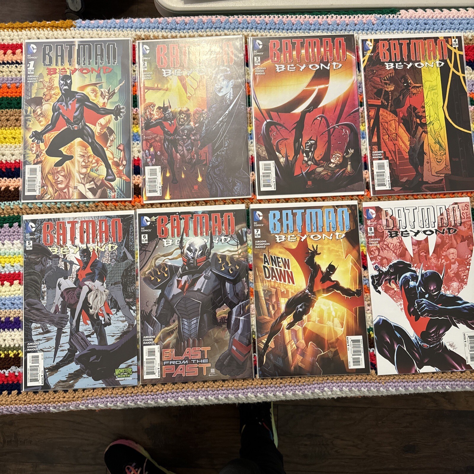 Batman Beyond #1-8 (2015) DC Comics Dan Jurgens - Bernard Chang | eBay