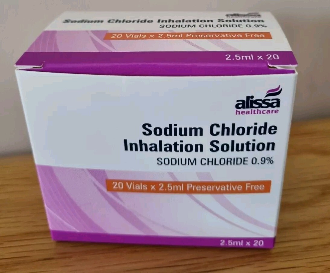 Sodium Chloride Inhalation Solution 0.9% - 20 X 2.5ml | eBay