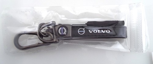 Volvo - Genuine Leather Keychain Car Key Chain Ring - NEW | eBay