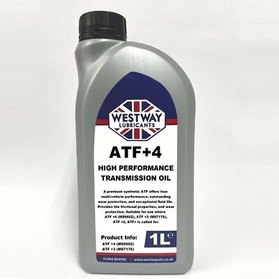 ATF+4 Transmission Fluid MS 9602 / MS 7176 JEEP CHRYSLER DODGE 1L | eBay