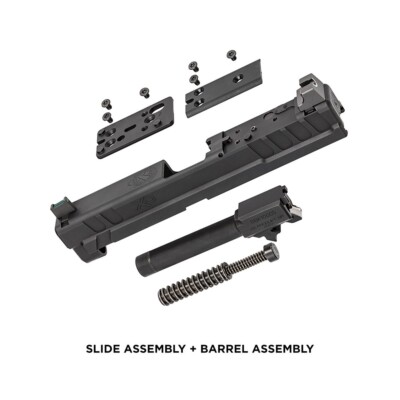 Springfield XD 9mm OEM Slide Assembly w/Barrel, Recoil Spring, OSP ...