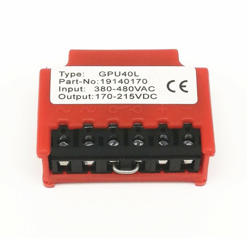 NORD GPU40L - 19140170 Six-terminal Motor Brake Rectifier | eBay