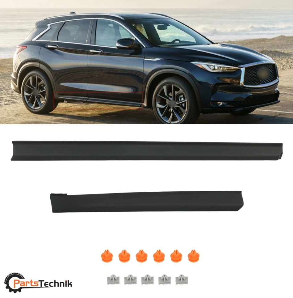 Door Molding Trim Front&Rear RH for 2019-2022 Infiniti QX50 Passenger ...