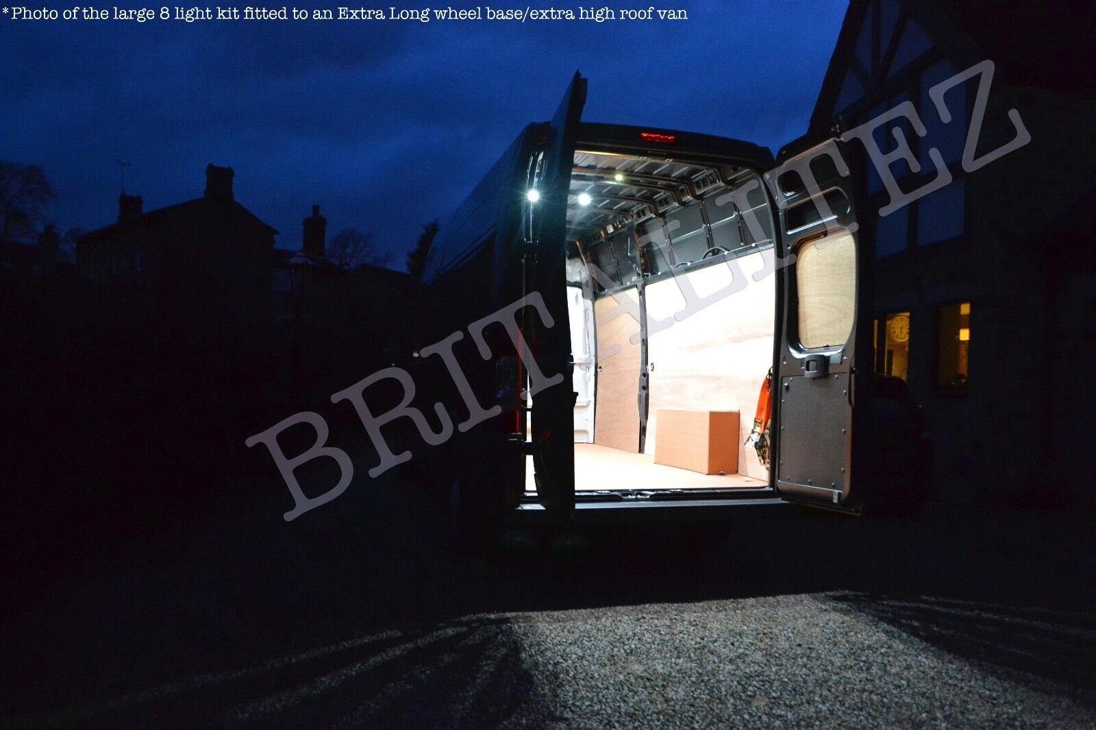 New LED Loading Lighting Kit for SWB Van - Sprinter - Ducato -Transit ...