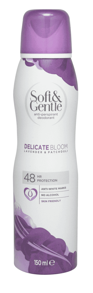 2 x Soft & Gentle 48hr Protection Anti-Perspirant Deodorant in Various ...