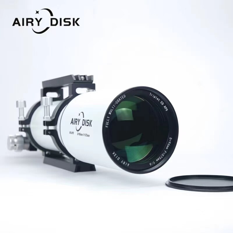 Airy Disk 96mm f/6 Triplet Refractor Apo FCD100 Apochromatic Telescope ...