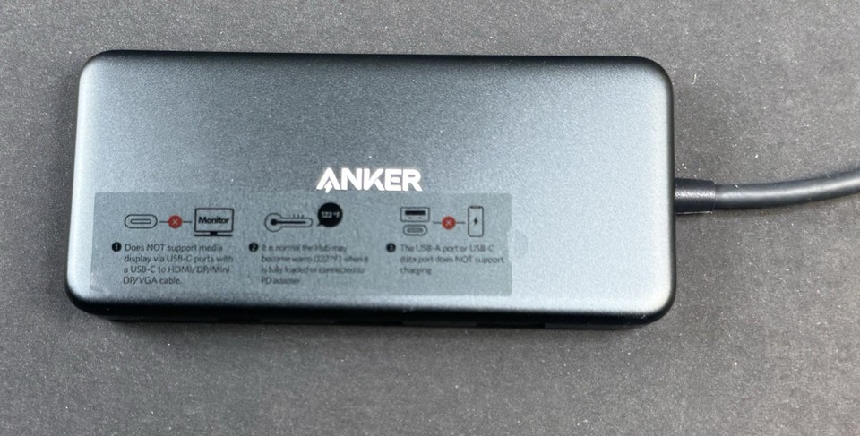 Anker USB-C Hub 7-in-1 with HDMI USB 3.0 Ports & PD Charging Model ...