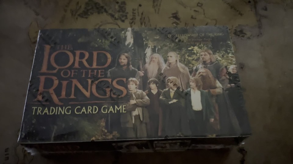 Fellowship of the Ring Booster Box - FACTORY SEALED - 36 Packs - LOTR ...