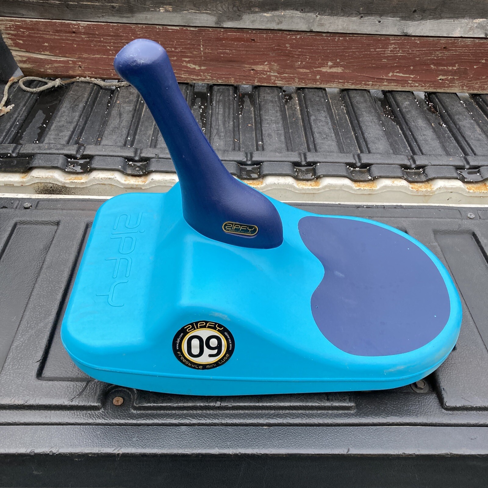 Used Zipfy Blue #09 Zippy Freestyle Mini Luge Sleigh Alpine Race Sled ...