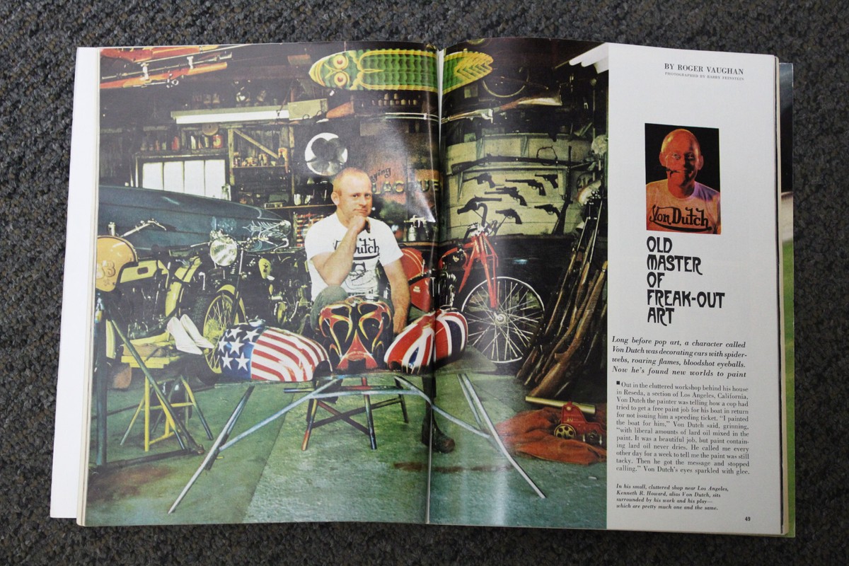 Kenny Howard Von Dutch Art