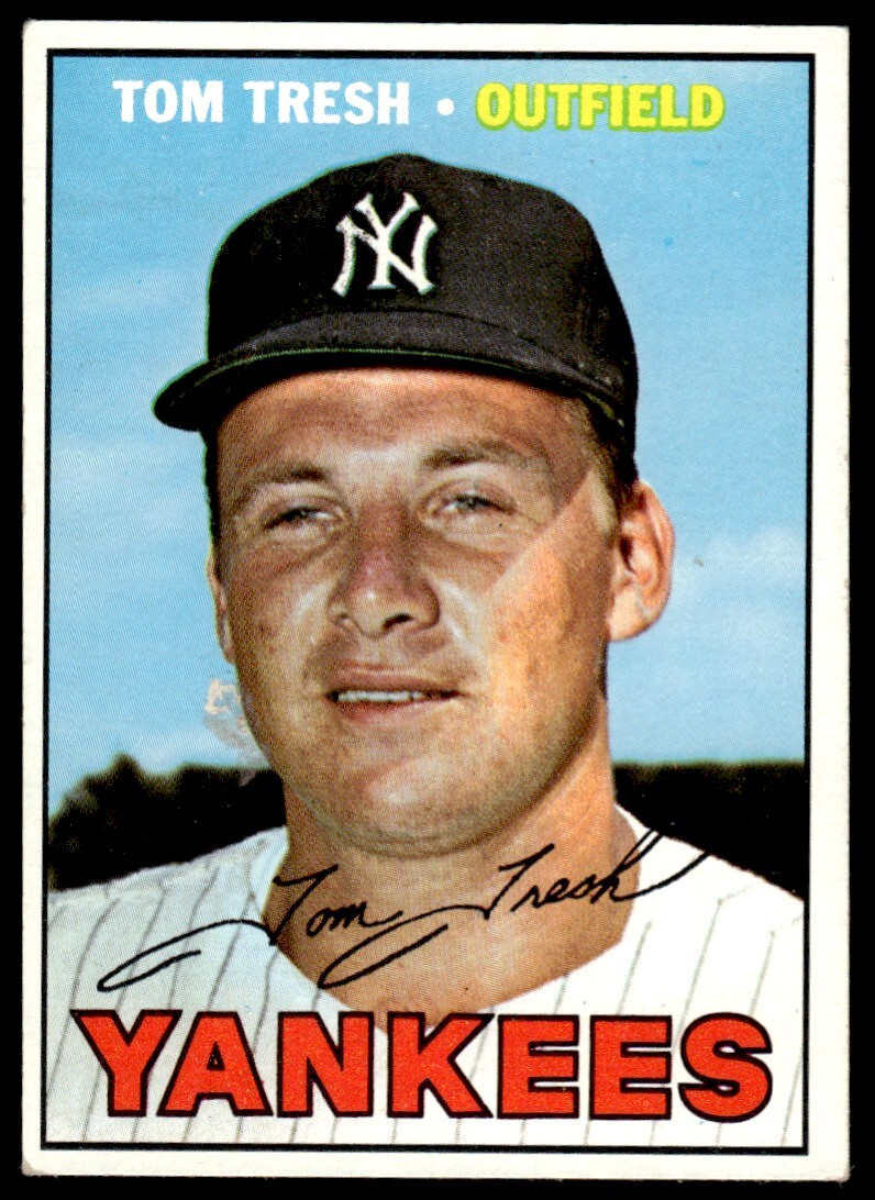 1967 Topps Tom Tresh New York Yankees #289 | eBay