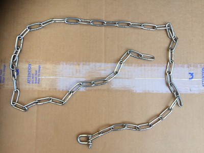 Strong Heavy Duty Steel Chain 60" long | eBay UK