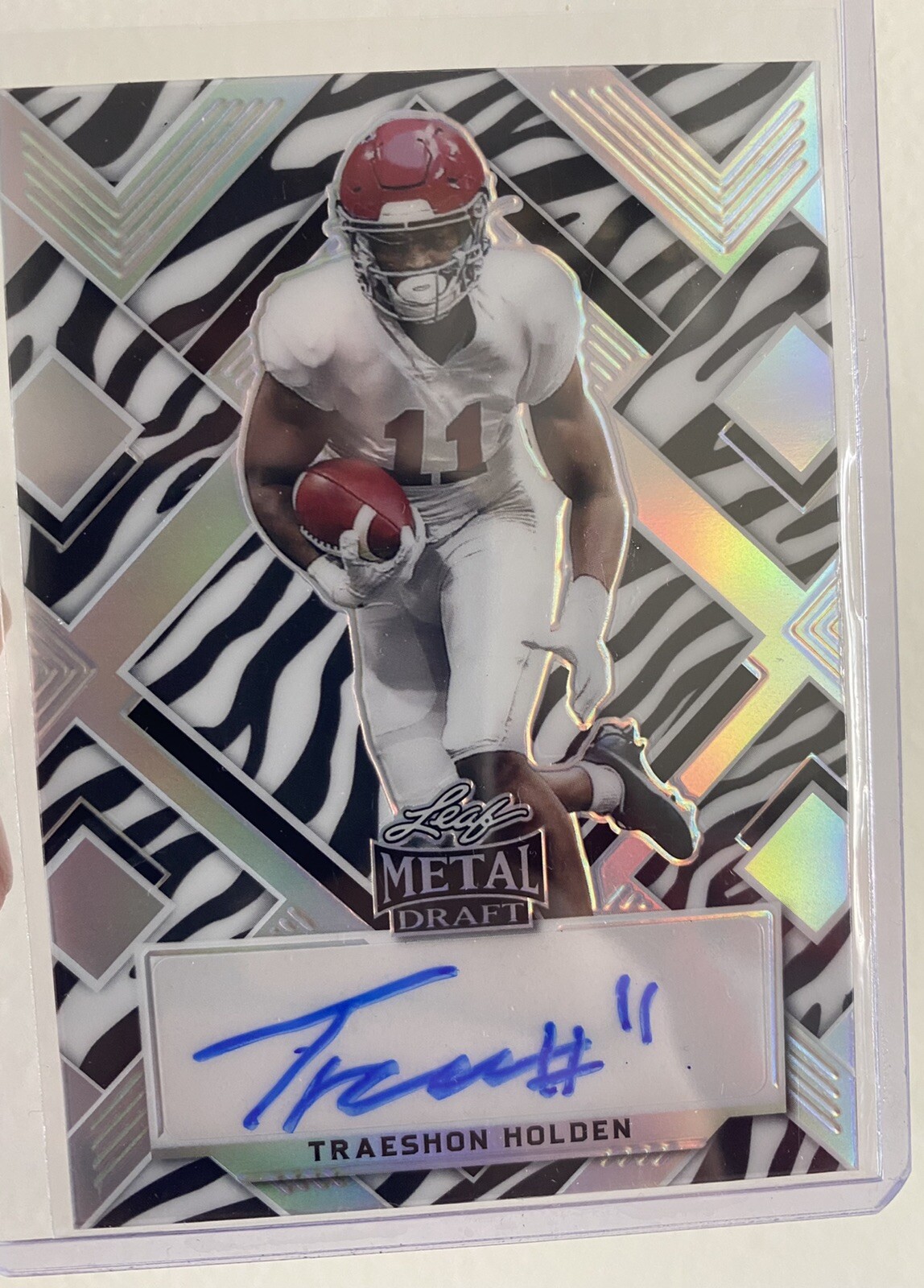 Traeshon Holden Leaf Metal Draft Zebra Auto #1/5 | eBay