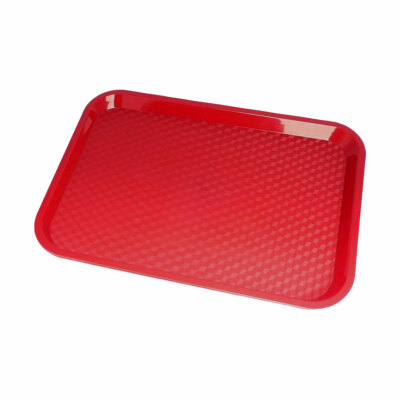 Serving Trays Red Plastic Fast Food Tray, 10 By 14-Inch, Set Of 12 | eBay