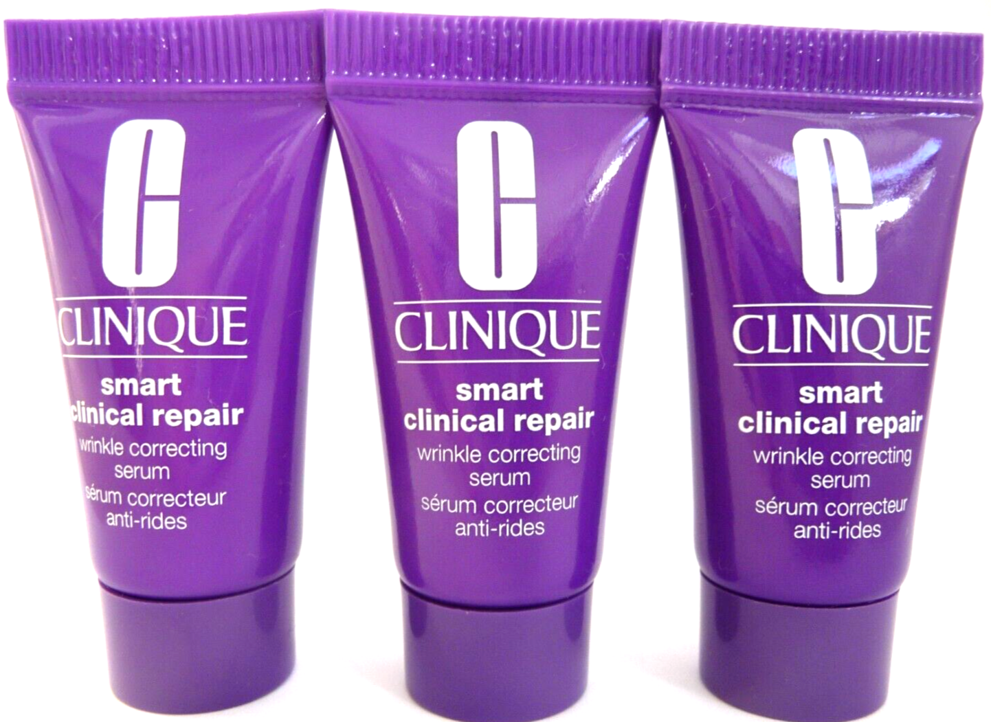 Clinique Smart Clinical Repair Wrinkle Correcting Serum 15ml NEW 3x5ml ...
