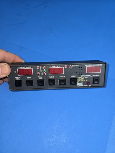 Kustom Signals Golden Eagle II Radar System Display / Control Head | eBay