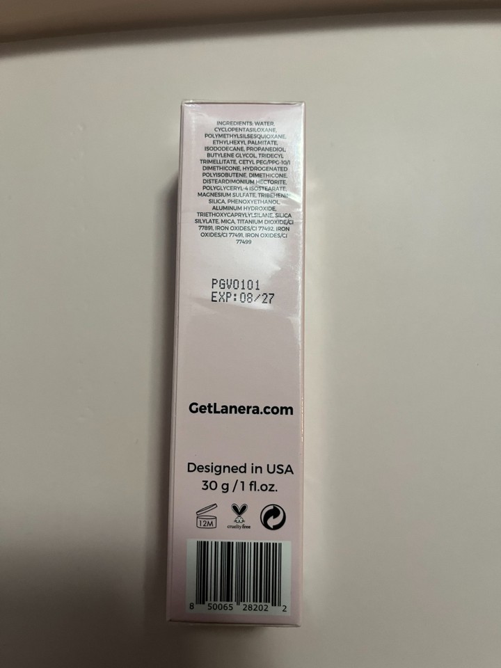 NEW Sealed Lanera L3 PeachFull Coverage Soft Matte Liquid Foundation ...