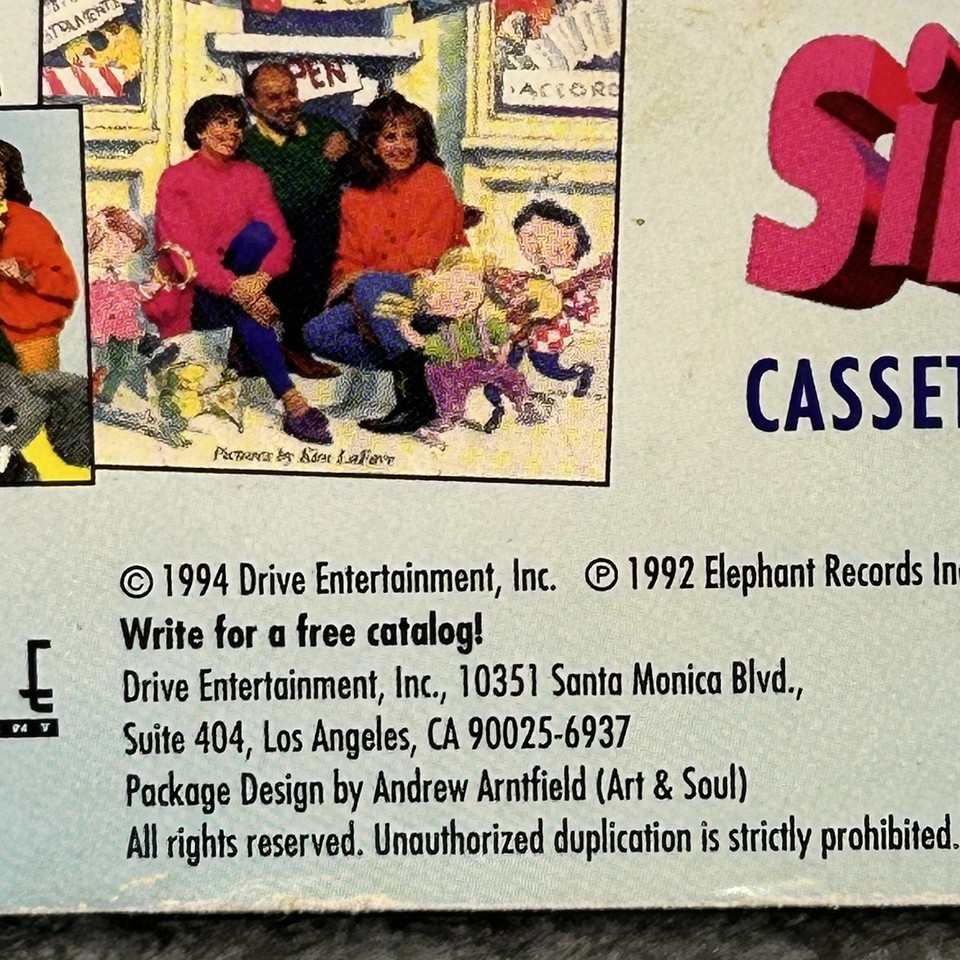 Sharon, Lois & Bram - Sing A to Z VHS 1994 The Elephant Show | eBay