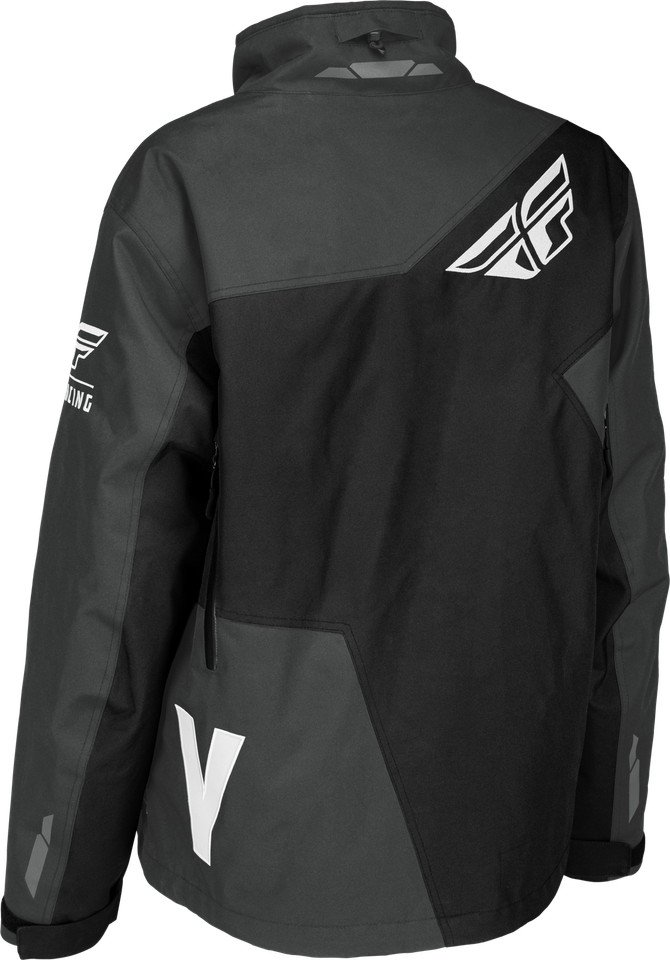 FLY Racing - 470-4511X - WOMEN'S SNX PRO JACKET BLACK/GREY XL | eBay