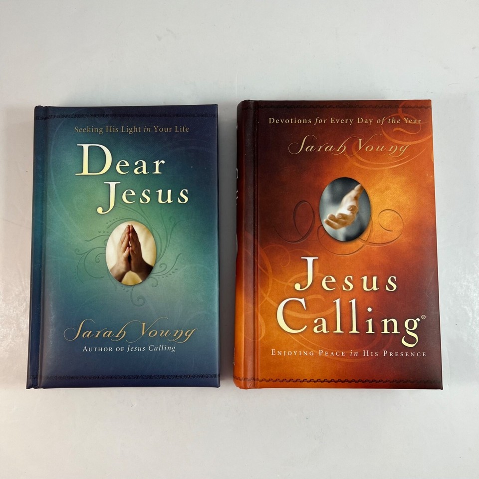 Dear Jesus and Jesus Calling Books Sarah Young Hardcover | eBay