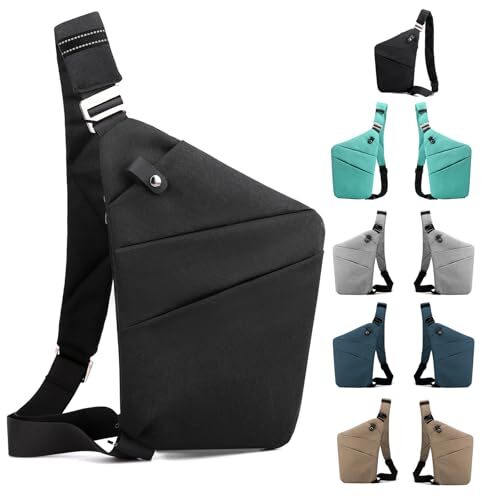 Anti Theft Wander Bag -Anti Theft Travel Bag for Women & Men Slim Black ...