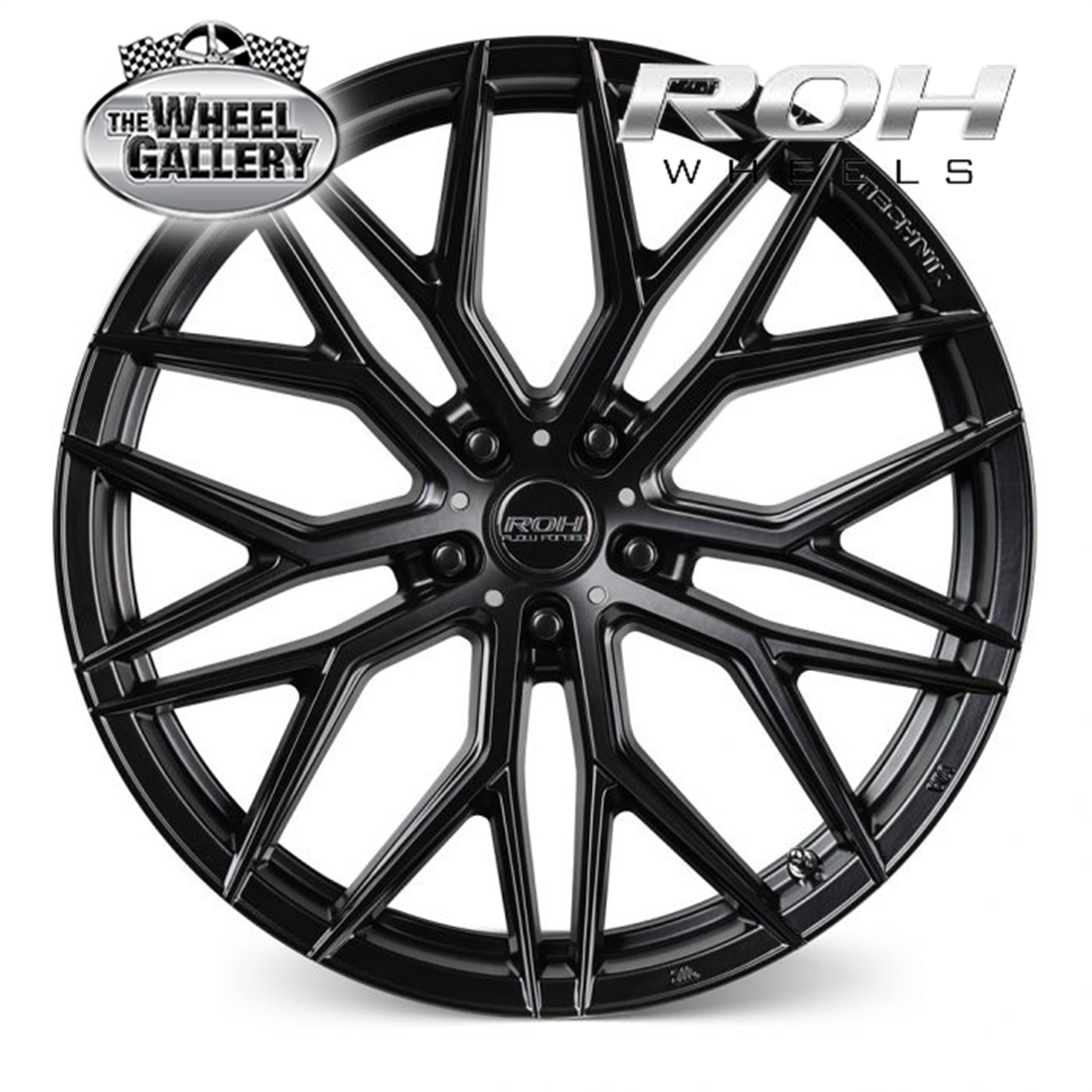 ROH Rf4 20x9 5/114.3 Matt Black Set of Alloy Wheels | eBay Australia