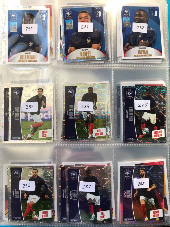 Panini England 2024 Tournament Stickers - Choose The Numbers You Need ...