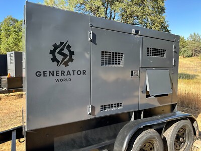 Multiquip MQ DCA70SSIU4F 70kVa 56kW Trailer Mounted Generator | eBay