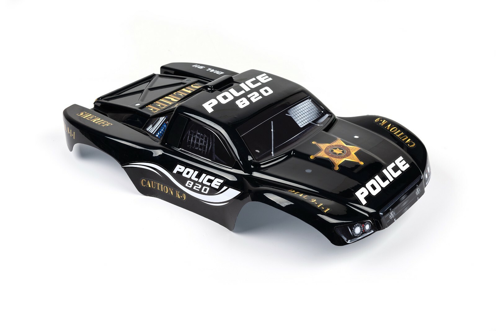 Sticker Police Sheriff Style RC Car Truck Decal fit Most 1/10 1/8 Scale ...