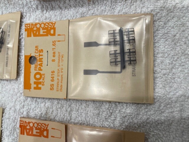 HO-STIRRUP STEP/GRABIRON/Caboose & Freight LADDER/BRAKE SETS | eBay