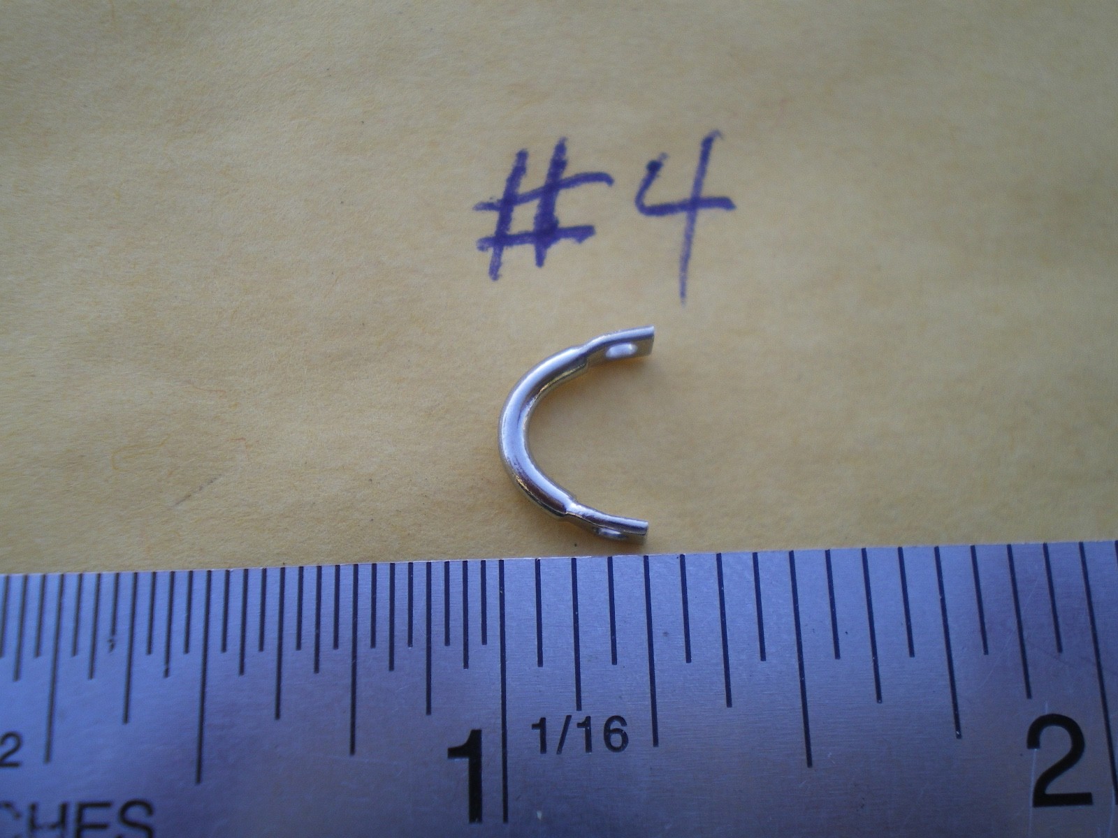 200 PCS. STAINLESS STEEL EASY SPIN CLEVISES SIZE #4, MAKE IN LINE ...