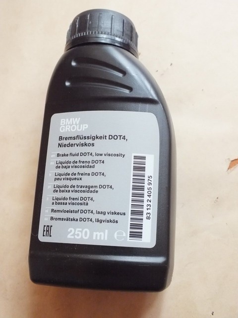 BMW Genuine Dot4 Brake Fluid 83132405975 250ml for sale online | eBay