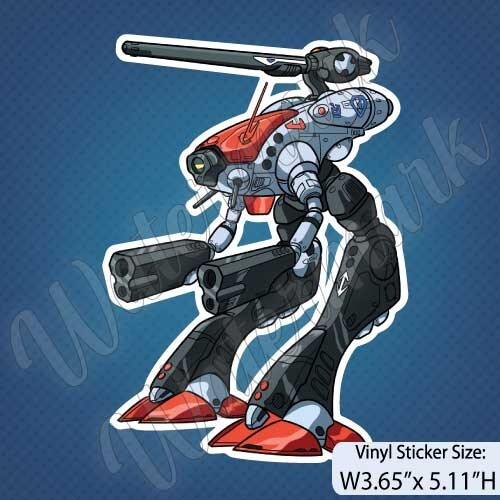 Robotech_V8_Glaug_Robotech_ Decals_Stickers | eBay