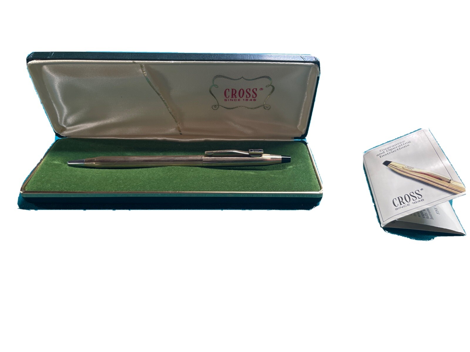 CROSS SINCE 1846 - Fine Writing Instruments. + Cross Gold Tone | eBay