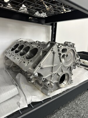 BMW M5 F90 G30 LCI S63B44T4 Cylinder Block, Engine 8093293, 809329504 ...