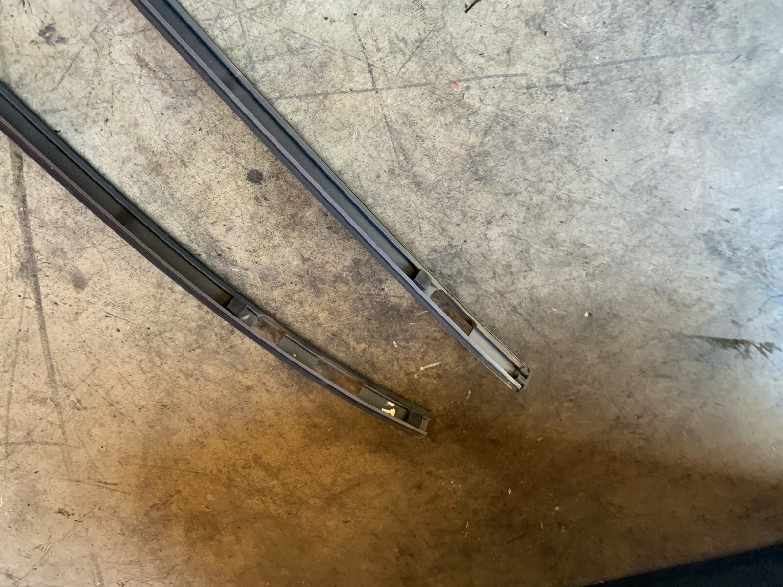 BMW 06-10 E61 STATION WAGON ROOF TOP RAIL RACK MOLDING TRIM SET GRAY ...