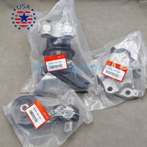 3PCS Engine Motor Auto Transmission Mount Set For 2012-2013 Honda Civic ...