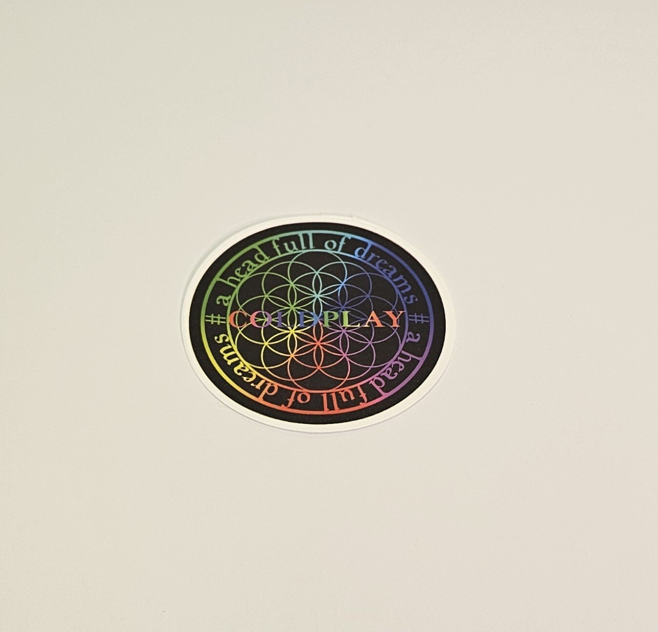 Coldplay Laptop Sticker English Band Skateboard Decal | eBay