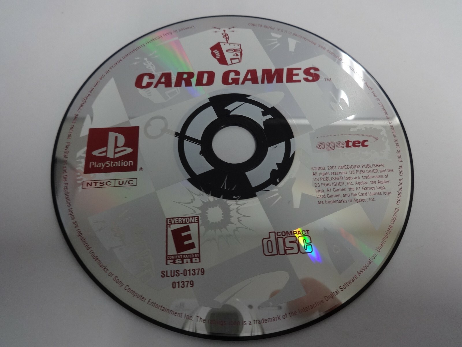 Card Games Sony Playstation One PS1 PSX Game Disc Only Free Ship | eBay
