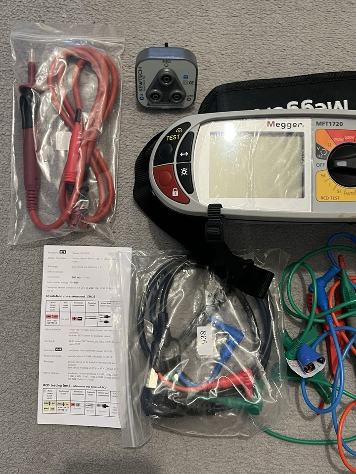 Megger MFT1720 Multifunction Tester | eBay UK