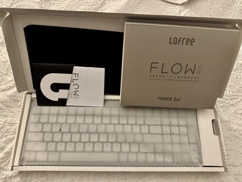 Flow Lite 100 Keys Low Profile Mechanical Keyboard Gray - With Tape Mod ...