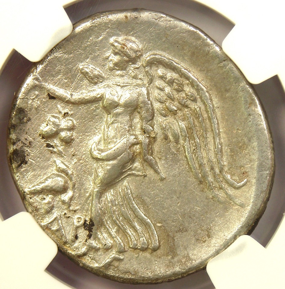 Pamphylia Side AR Tetradrachm Silver Greek Athena Coin 100 BC - NGC ...