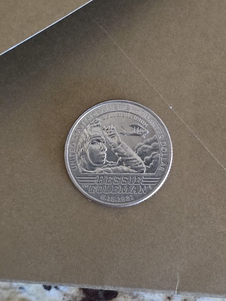 RARE 2023 D Bessie Coleman quarter error “In Cod We Trust" | eBay