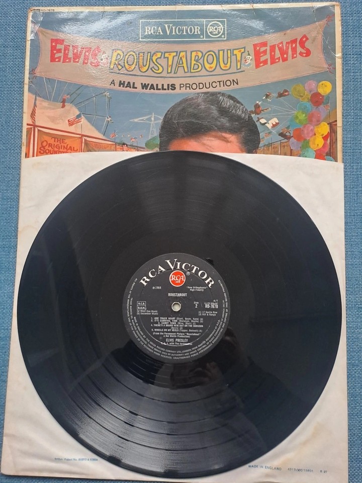Elvis Presley - Roustabout - RCA Red Spot LP RD7678 - 12" VINYL LP ...