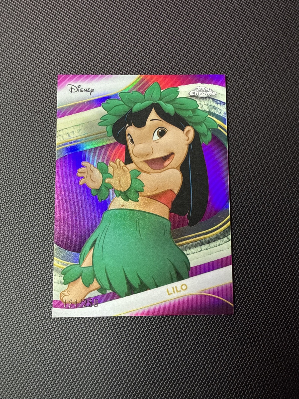 Lilo 2025 Topps Chrome Disney #199 Orange Refractor /25 Price Guide ...