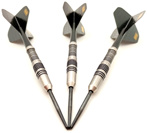 22g 90% Tungsten Darts Set Dart Barrels, Stems + Strong Pentathlon Dart ...