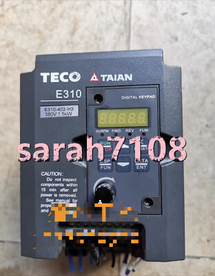 1PC USED TECO inverter E310-402-H3 380V1.5KW #YY | eBay